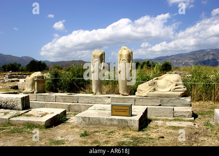 Geneleos group of statues Stock Photo - Alamy
