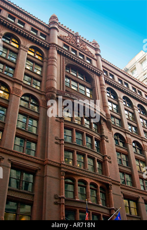 The Rookery Building exterior by Burnham and Root Chicago Illinois ...