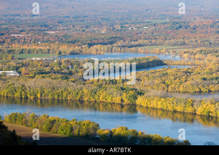 Connecticut River Oxbow Stock Photo - Alamy