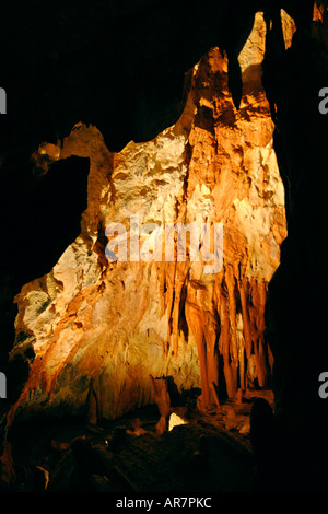 Interior of the Gombasecká Cave, part of the Silica Gombasek cave ...