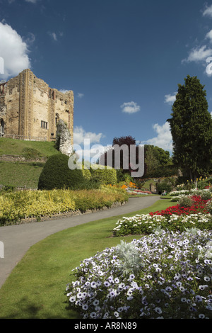 The Keep and Castle grounds, Guildford, Surrey, England, UK Stock Photo ...