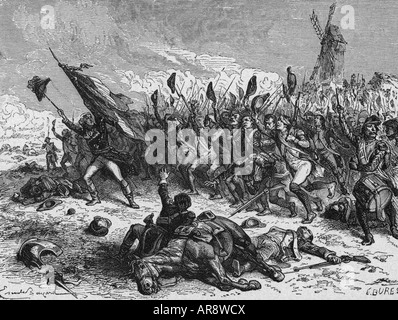 events, War of the First Coalition 1792 - 1797, French volunteers ...