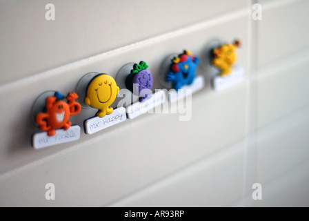 A row of Mr. Men figures / characters Stock Photo - Alamy