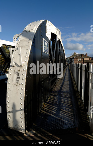 The Town Bridge over the River Weaver at Northwich Cheshire Stock Photo ...