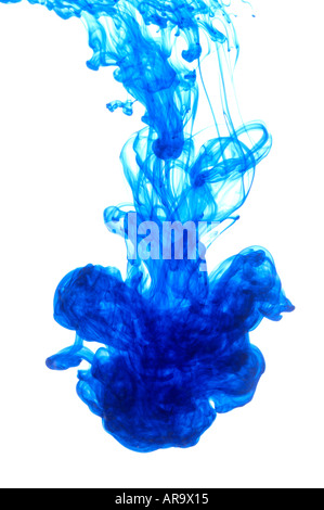 Ink drop in water. Abstract background Stock Photo - Alamy