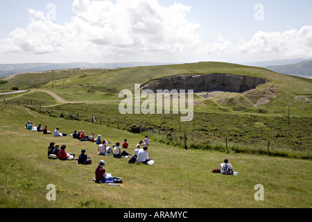 The Bishop's Quarry, Great Orme, Llandudno, North Wales, well known for ...