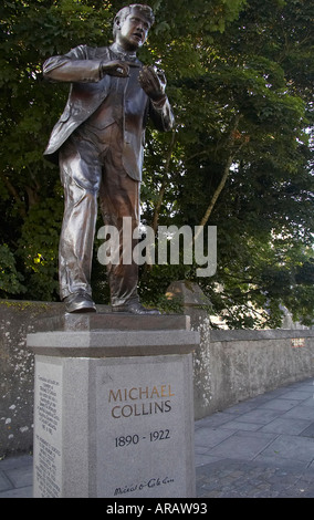 Michael Collins Statue, Clonakilty, County Cork, Ireland Stock Photo: 5360654 - Alamy