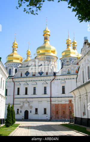 Uspenskiy temple in Pecherskaya Lavra religious edifice Kiev Ukraine ...