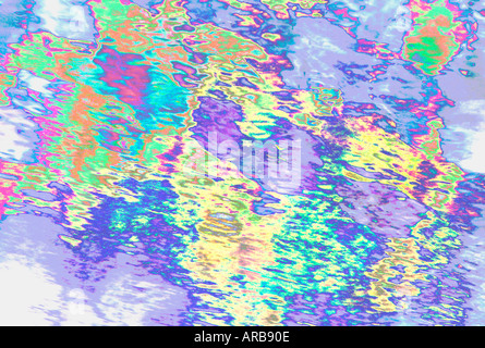 abstract texture of water reflections in calm weather Stock Photo - Alamy