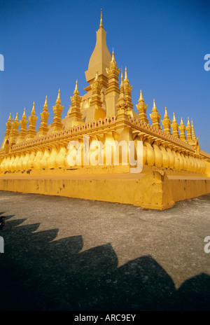 Pha Tat Luang (Pha That Luang), Vientiane, Laos Stock Photo - Alamy