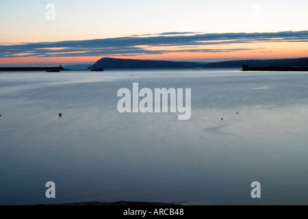 Fishguard Bay sunrise Stock Photo - Alamy