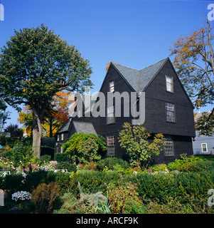 House of the Seven Gables, exterior , Architecture, Dwellings, Trees ...