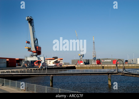 Delfzijl Eemshaven Groningen Netherlands Port Stock Photo - Alamy