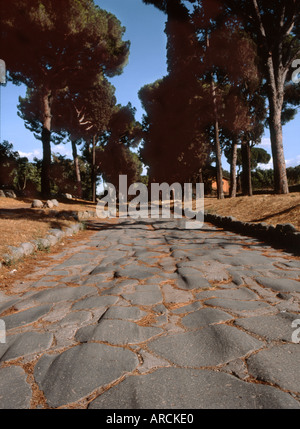 Rome, Italy - Ancient Appian Way Stock Photo - Alamy