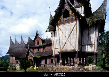 Minangkabau typical, traditional, Minangkabau, house, native ...