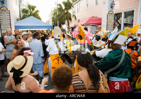 Goombay Festival in Bahama Village, Petronia Street, Key West, Florida ...