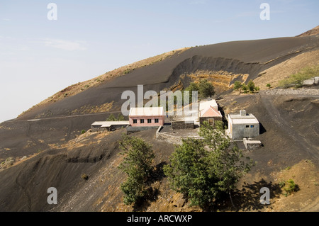 Countryside on way to the volcano, Fogo (Fire), Cape Verde Islands ...