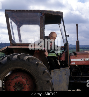 Michael Eavis on his diary farm with his cows Glastonbury festival ...