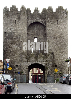 The Saint Laurence Gate in Drogheda, county Louth Ireland. A barbican ...