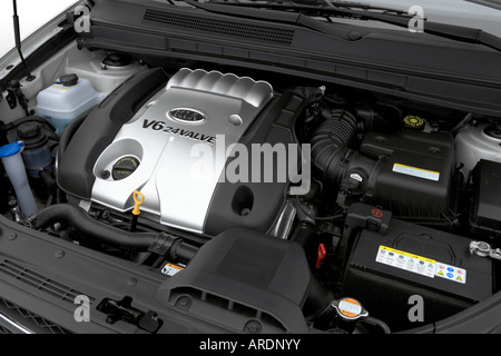 2007 Kia Rondo EX V6 in Silver - Tail light Stock Photo - Alamy