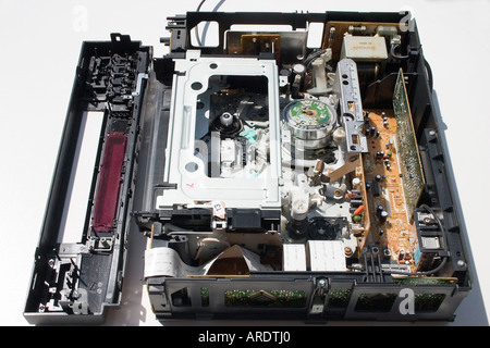 Broken video cassette tape Stock Photo - Alamy