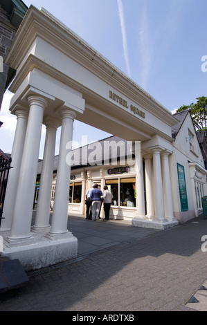 Bethel Square shopping centre, Brecon, Brecon Beacons National Park ...