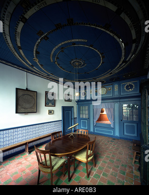 Netherlands, Franeker, Eise Eisinga Planetarium. The world's oldest ...