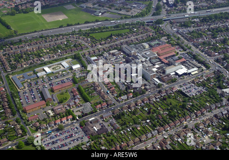 Aerial view of Luton and Dunstable hospital Luton Beds UK Stock Photo ...