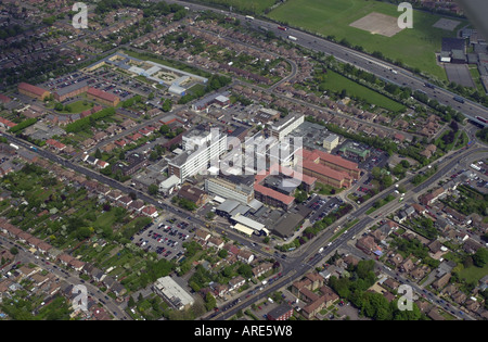 Aerial view of Luton and Dunstable hospital Luton Beds UK Stock Photo ...
