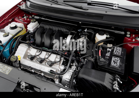 2006 Ford Freestyle Limited in Red - Dashboard, center console, gear ...