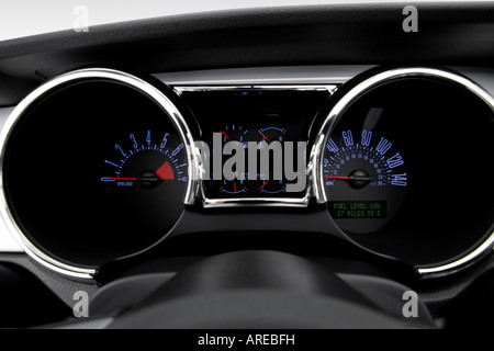 2006 Ford Mustang GT Premium in Black - Front angle view Stock Photo ...