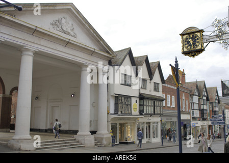 Tunsgate Arch in The High Street Guildford Town Centre Surrey England ...
