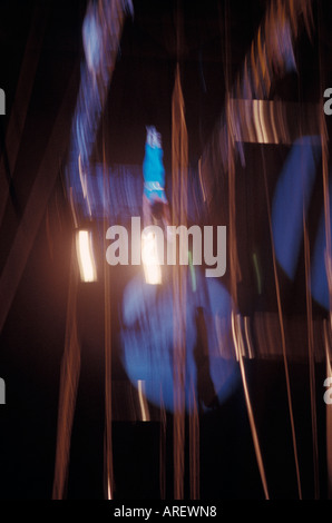 circus abstract motion trapeze Stock Photo - Alamy