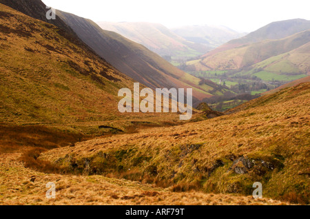 Bwlch y Groes, the highest mountain road pass in Wales, on the back ...