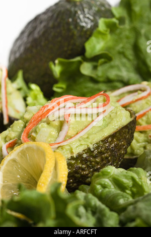 Avocado mousse food hi-res Stock Photo - Alamy