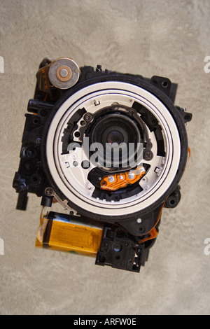 LENS ASSEMBLY FROM A DIGITAL CAMERA Stock Photo - Alamy