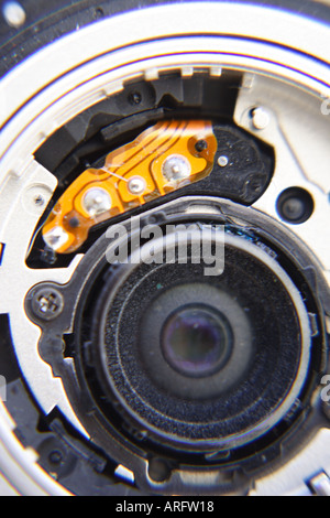 LENS ASSEMBLY FROM A DIGITAL CAMERA Stock Photo - Alamy