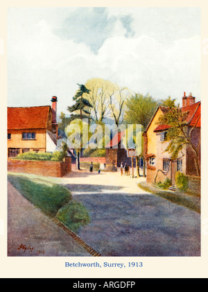 The Village, Betchworth, Surrey Stock Photo - Alamy