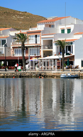 The harbour of Fornells, Menorca, Balearic Isles, Spain Stock Photo - Alamy