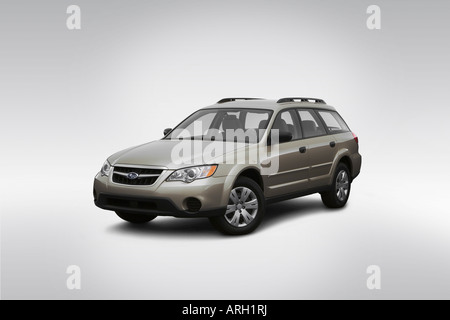 2008 Subaru Outback in Gold - Engine Stock Photo - Alamy