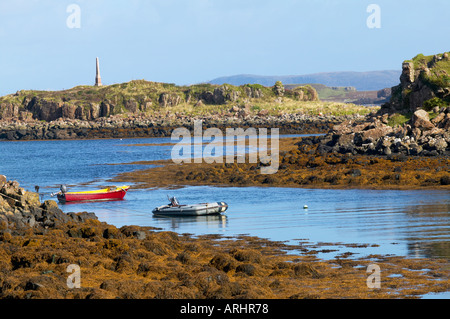 Isle of Mull Croig harbour north west of Mull with fishing and research ...