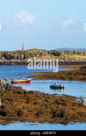 Isle of Mull Croig harbour north west of Mull with fishing and research ...