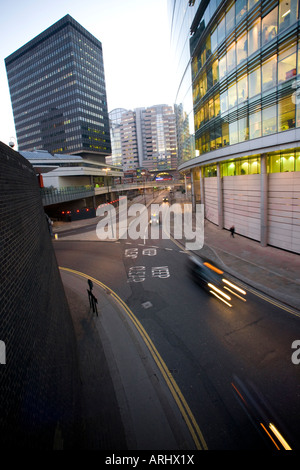 Moving Traffic, London Wall, London Stock Photo - Alamy