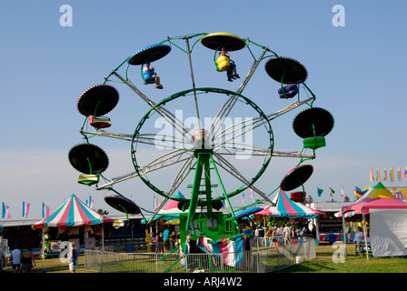 Small town carnival Goodells Michigan MI Stock Photo - Alamy