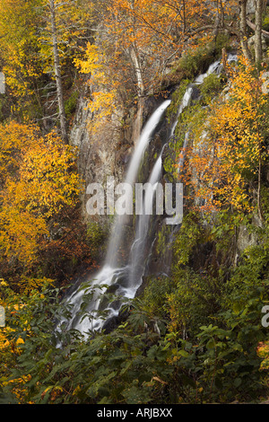 Lewis Falls in Shenandoah National Park, Virginia Stock Photo - Alamy
