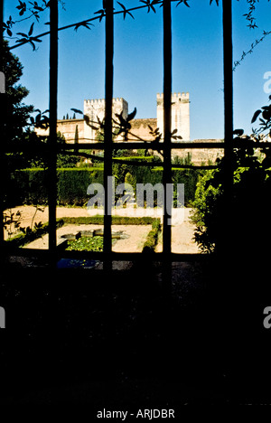 Alhambra from inside Stock Photo - Alamy