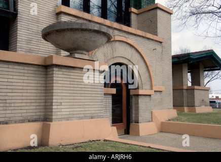 Dana Thomas House Springfield IL designed by Frank Lloyd Wright Stock ...