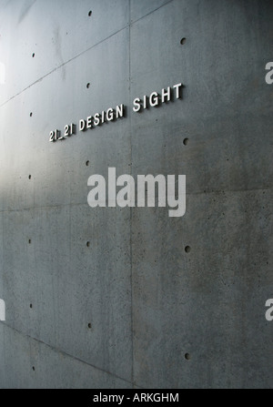 21 21 DESIGN SIGHT [DESIGN MUSEUM], TADAO ANDO, TOKYO, JAPAN Stock ...