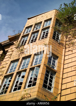 Derelict YMCA building, Merthyr Tydfil, Wales, UK Stock Photo - Alamy