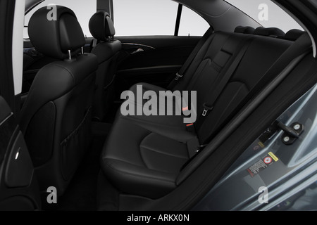 2008 Mercedes-Benz E350 in Gray - Rear angle view Stock Photo - Alamy